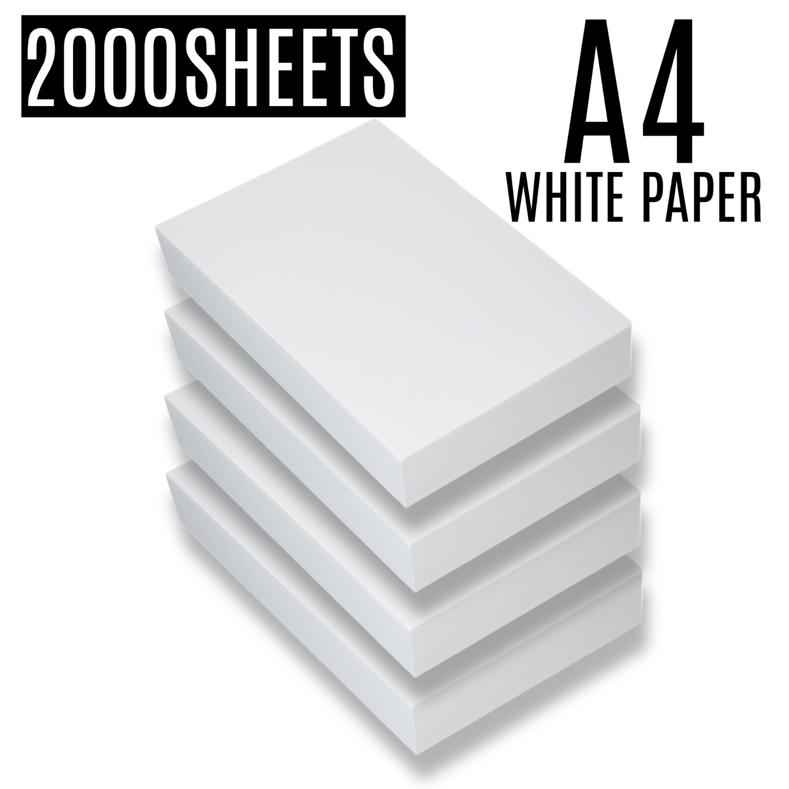 White Office Paper Reams A4 Paper Reams WHITE PAPER PRINTER COPIER ...