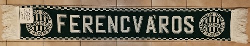 FERENCVAROS- HAJDUK SPLIT 2001., RARE DOUBLE SIDED WOOL SCARF SCIARPA ...
