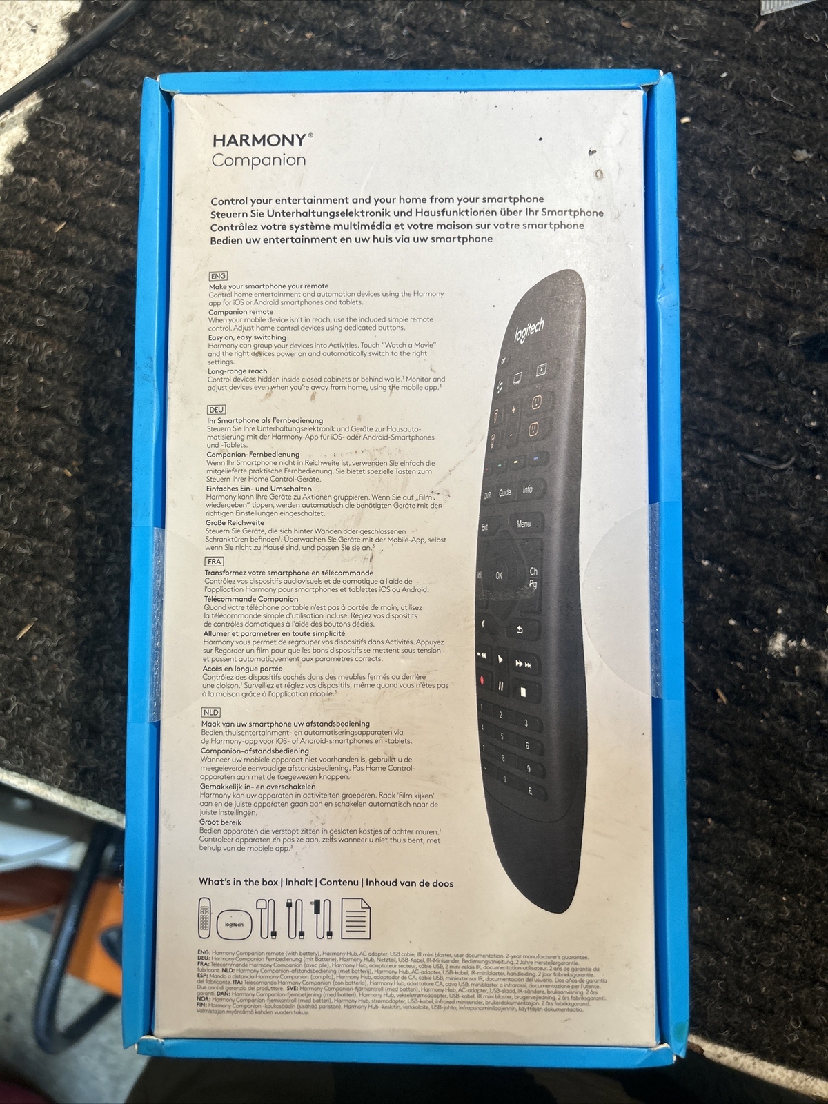 Logitech+Harmony+Companion+Remote+Control+-+Black+%28915-000240%29 for ...