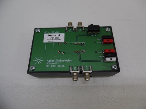 AGILENT HFBR-0555 5064-6375 SFF TEST FIXTURE | eBay