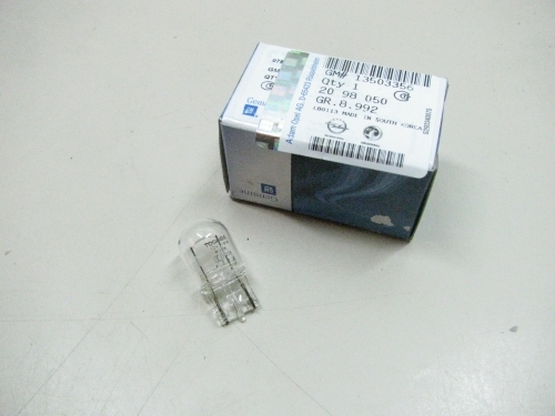 ORIGINAL OPEL 12V-21W Mokka Glühbirne Nebelschlussleuchte 13503356 NEU ...