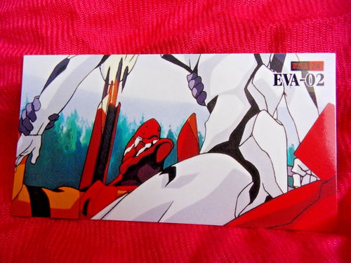 THE END OF EVANGELION EVA-02 TRADING CARD #24 SEGA BANDAI UK 🚚 ANIME | eBay