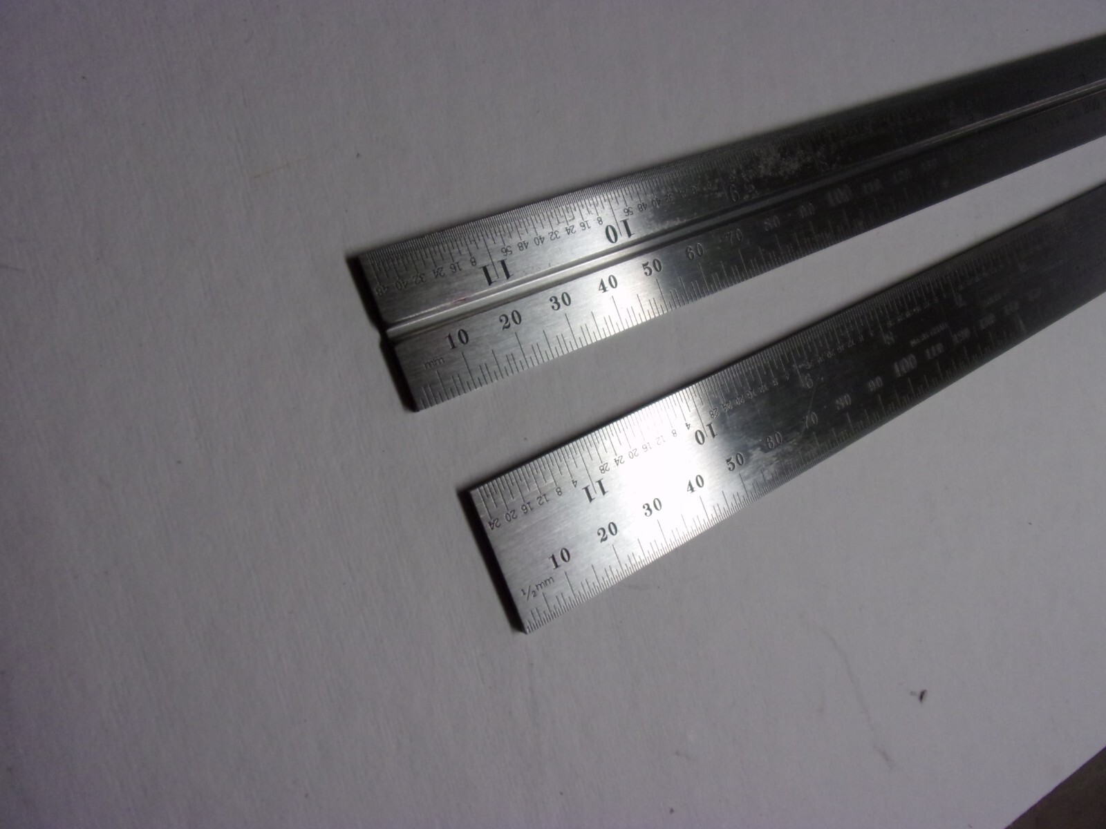 STARRETT 36grad 300MM/inch Combination Square Rule 1/2 & mm/64 & 32 for ...