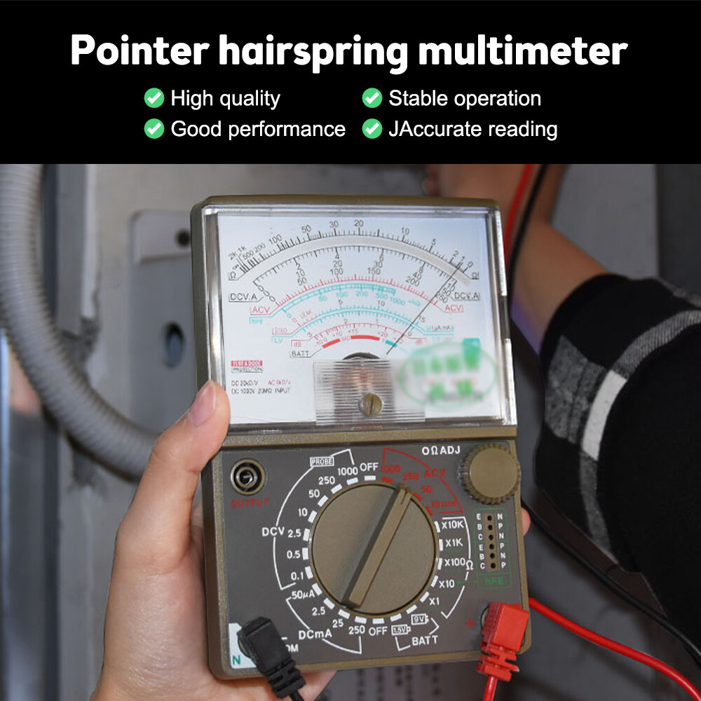 Analog Multimeter Parts How To Read A Multimeter (with Pictures)