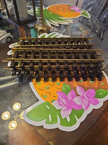 SEVEN LGB Lehmann G-Scale #10000 12" (300mm) Brass Straight Tracks | eBay