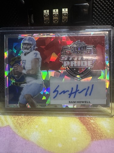 Sam Howell 2022 Leaf Metal Draft State Pride Auto Autograph /25 | eBay