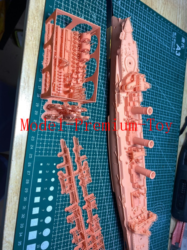3D Printed Model Kit 1/350 Soviet Oleg Cruiser Unpainted | eBay