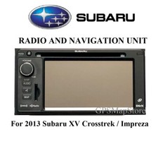 2014 Subaru Crosstrek XV Hybrid Navigation Unit Fm622us for sale online ...