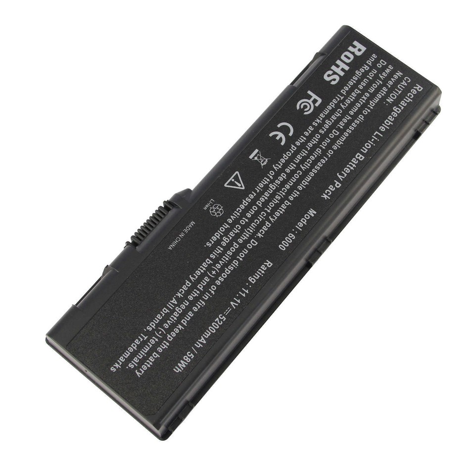 Battery for Dell Inspiron 6000 9200 9300 9400 XPS M170 E1705 U4873 ...
