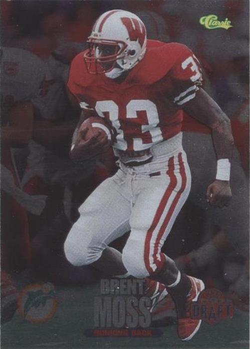 1995 Classic NFL Draft - Brent Moss #53 Silver (RC) for sale online | eBay
