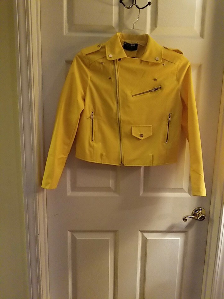 Ladies Short Yellow Jacket, size XXXL, by Scrjfs | eBay
