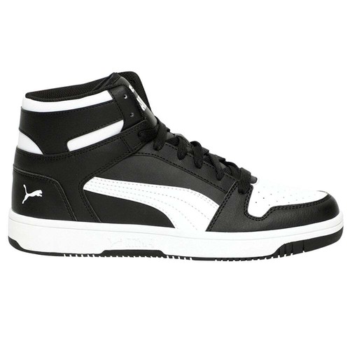 PUMA Rebound Layup High Top Mens Black Sneakers Casual Shoes 36957301 ...