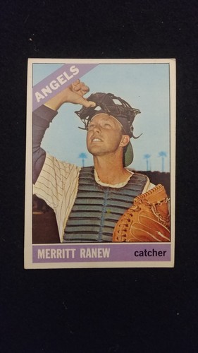 1966 Topps Baseball card # 62 Merritt Ranew (VG TO EX) | eBay