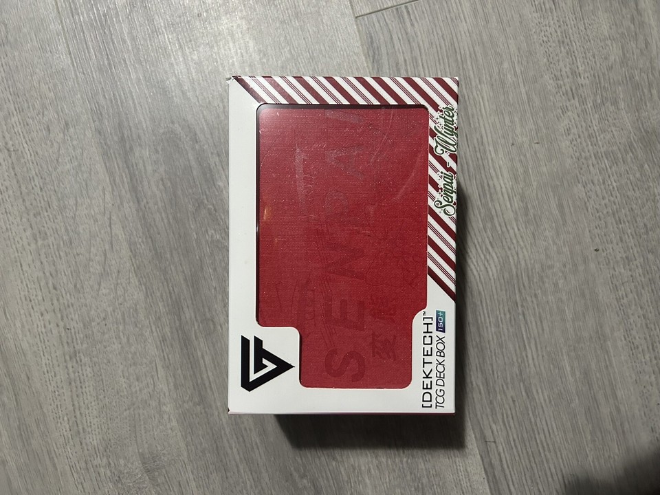 GemTech DekTech Gem Accessories: Senpai Wynter TCG Deck Box (Brand New ...