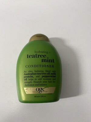 OGX Hydrating TeaTree Mint Conditioner 13 oz Peppermint Australian Tea ...