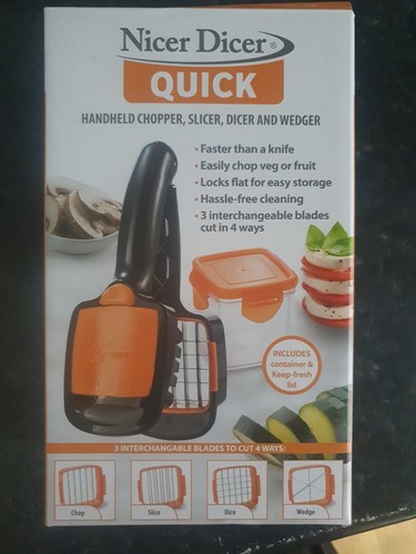 JML Nicer Dicer Kitchen Slicer Chopper Wedges Cutter Slice Dice Devil Fruit Veg | eBay UK