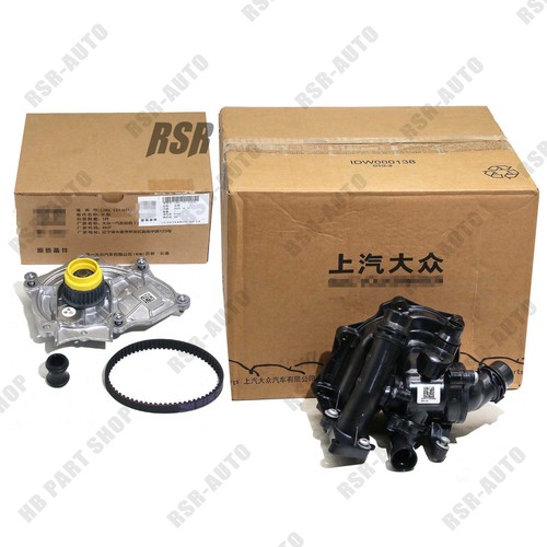06K121111P New OEM Water Pump With Thermostat For VW GOLF Passat 1.8T 2 ...