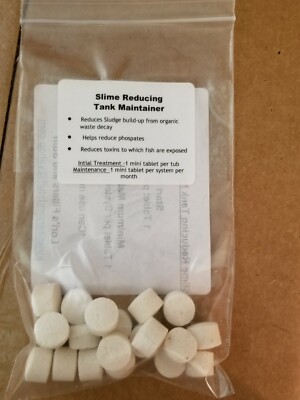 Slime Reducing Tank Maintainer Tablets - 25 | eBay