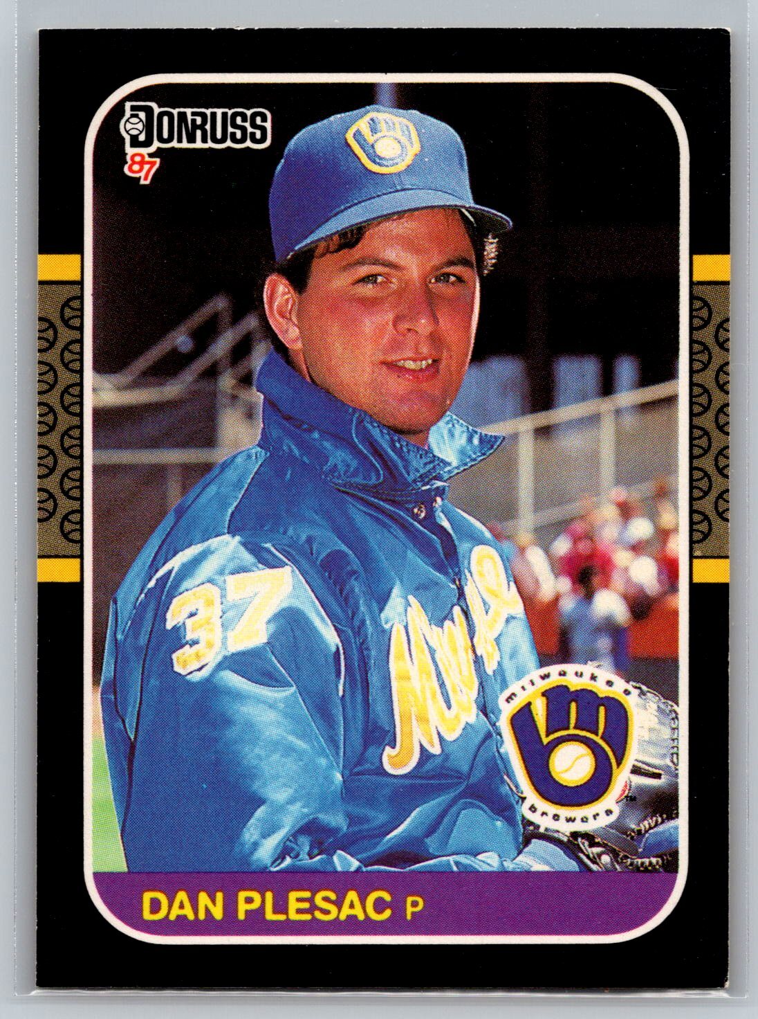 1987 Donruss Baseball #214 Dan Plesac RC Milwaukee Brewers | eBay
