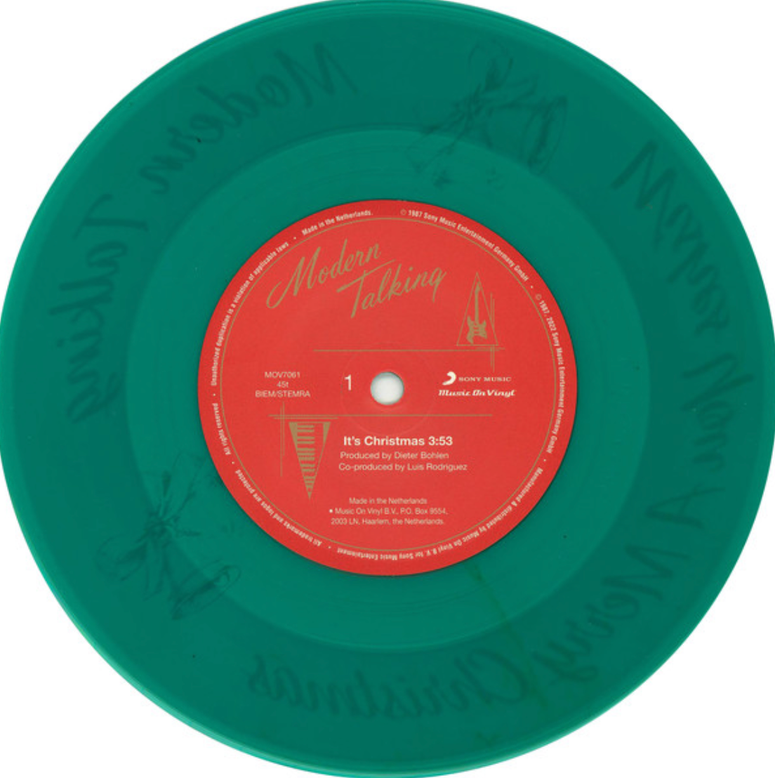 It's Christmas (7 in Coloured) by Modern Talking (Record, 2022) for ...