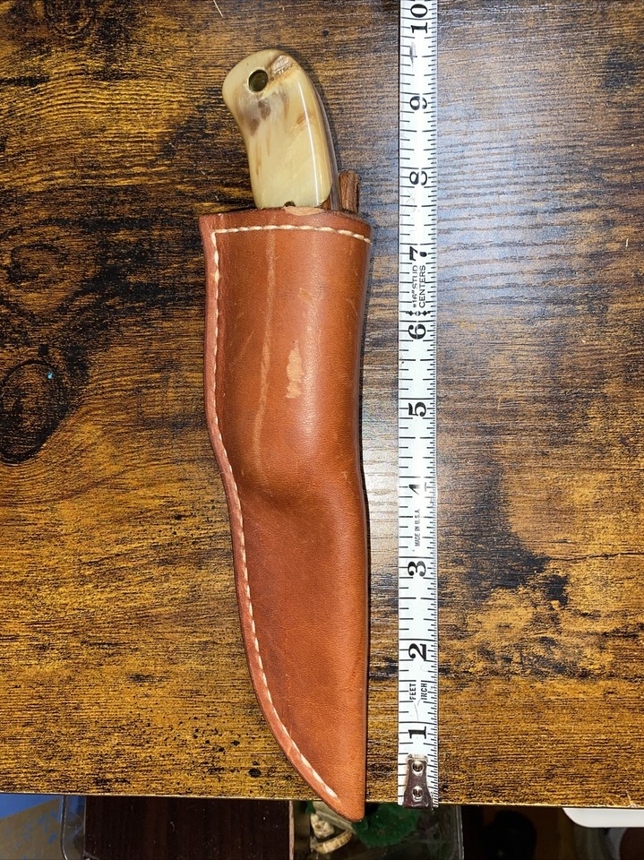 Rare Custom Wind River Knife By Justin Bridges -1990’s/w Sheath ...