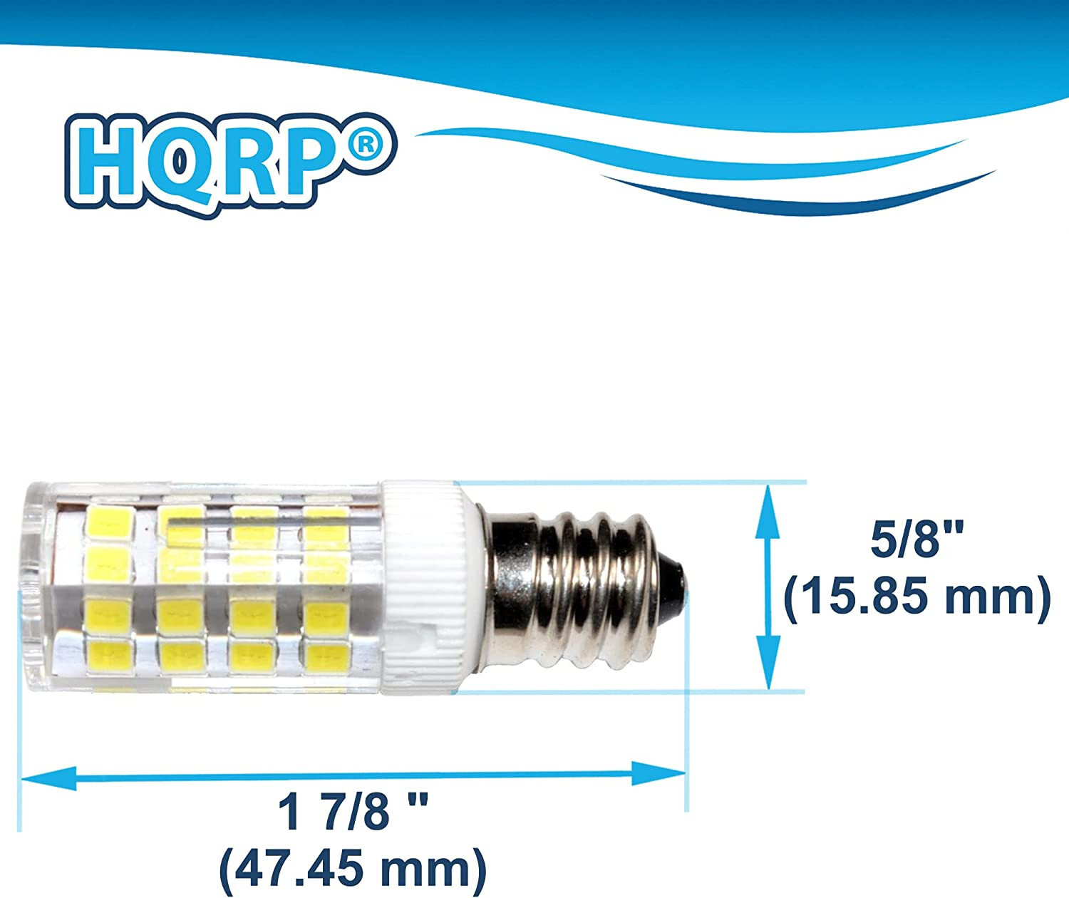 HQRP E12 110V LED Light Bulb for GE General Electric WE4M305 Dryer ...