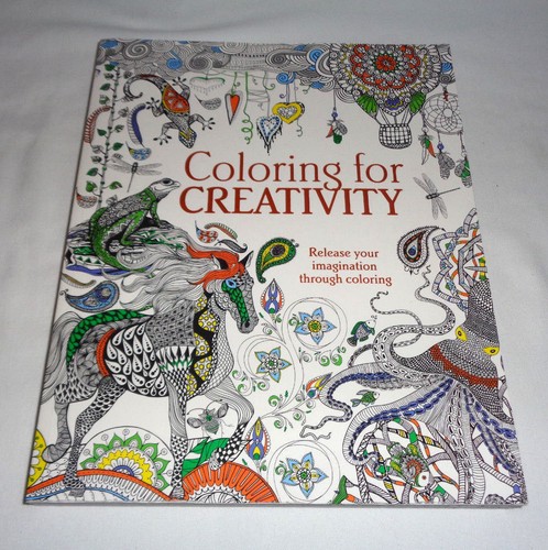 Set of 2 Coloring for Creativity & Colorama NEW Adult Coloring Books | eBay