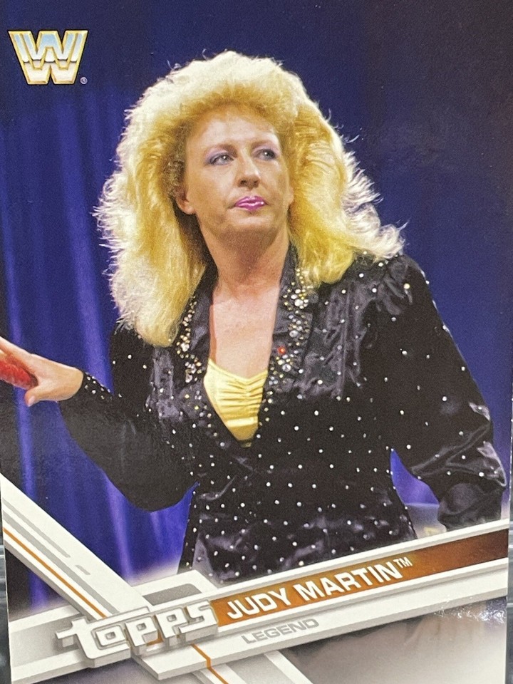2017 Topps WWE Judy Martin Wrestling Card #96 WWF RAW NXT Legends Diva ...