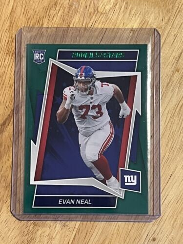 Evan Neal 2022 Rookies & Stars #172 Green Parallel RC Rookie-New York ...