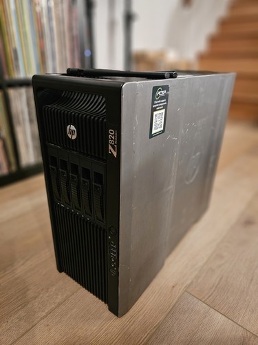 HP Z820 Workstation 2x Xeon ES-2697 v2 2.7 GHz 256GB RAM RX570X 8GB 5. ...