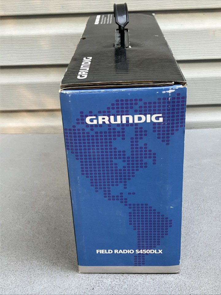 Grundig S450DLX Portable AM / FM/ Shortwave Field Radio Backlight | eBay