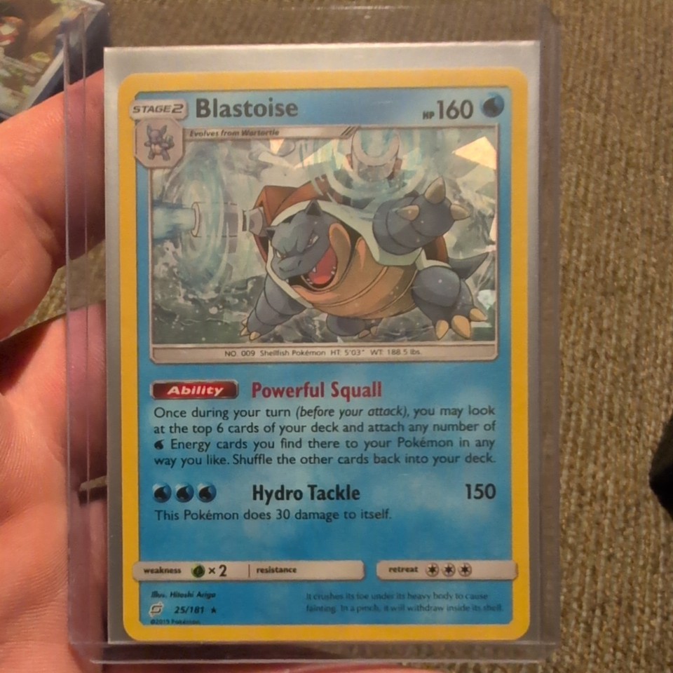 Blastoise 25/181 Team Up Exclusive Cracked Ice Holo Pokemon Card | eBay