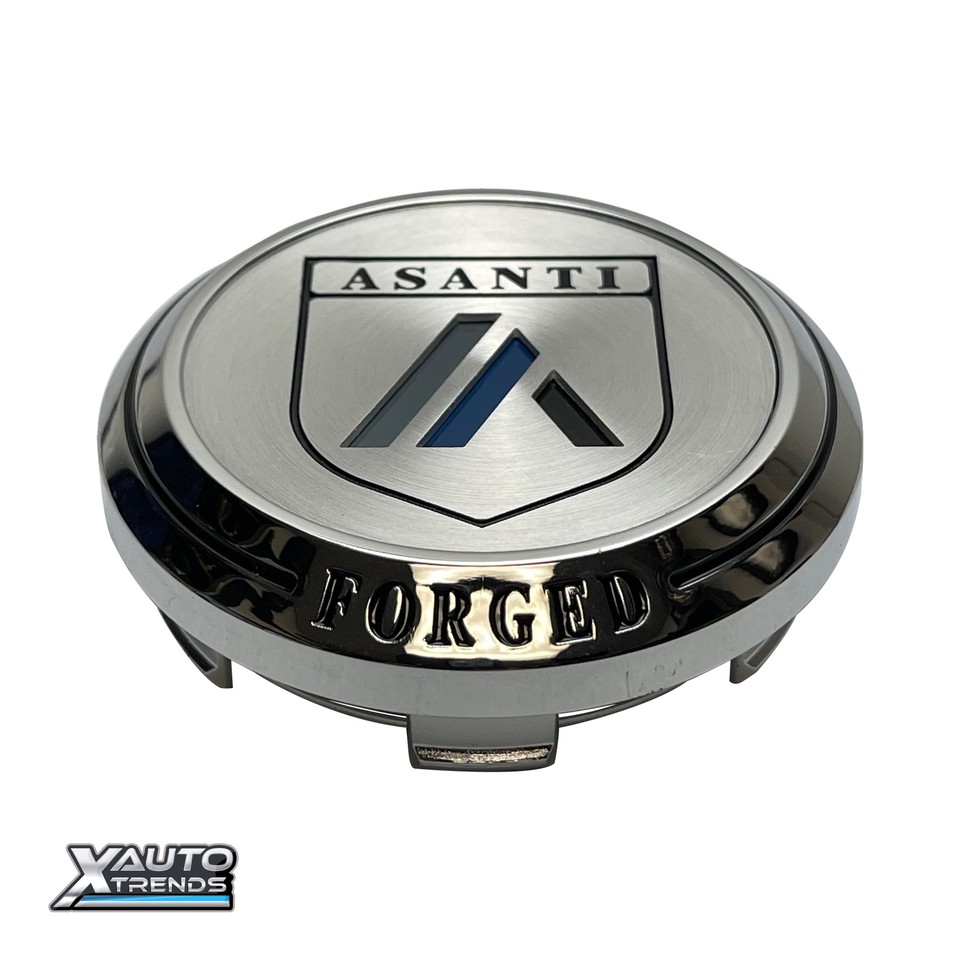 Asanti Forged Plastic Wheel Center Cap (MEDSTEP) Chrome AF-CAP2CH-MED ...