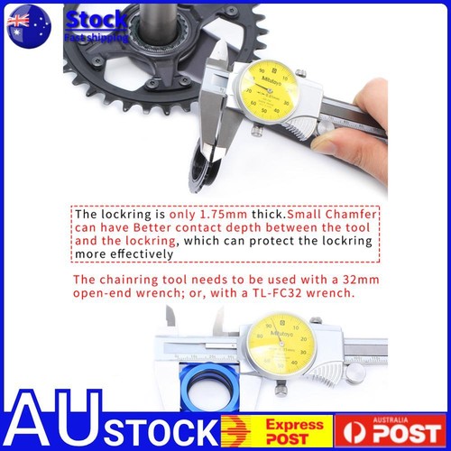 Risk Bicycle MTB Road Bike 12 Speed Chainrings Mounting Tool for M7100 ...