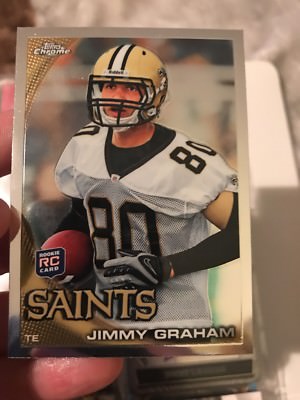 Jimmy Graham Topps Chrome Rookie Card | eBay
