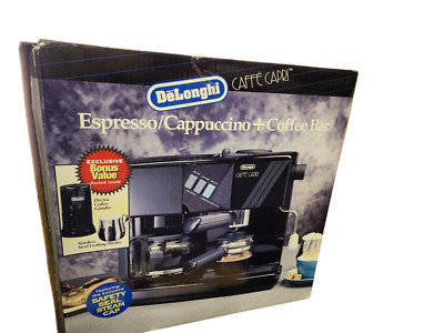 DeLonghi CAFFE CAPRI Espresso Cappuccino And Coffee Bar Machine NOS | eBay