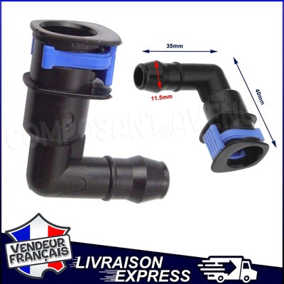 RACCORD DURITE LAVE PHARES LAVE GLACE 1J0955665E VOLKSWAGEN COCCINELLE ...