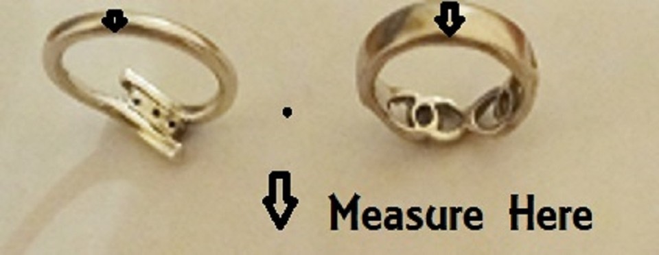 Real 9CT GOLD, WHITE GOLD, SILVER ring size reducer clip Guard ADJUSTER ...