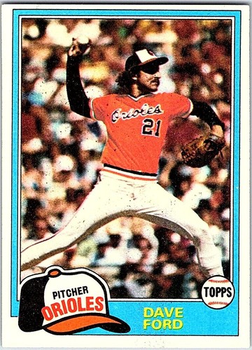 1981 Topps #706 Dave Ford | eBay