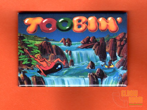 Atari Toobin' 2x3" fridge/locker magnet arcade marquee video game ...