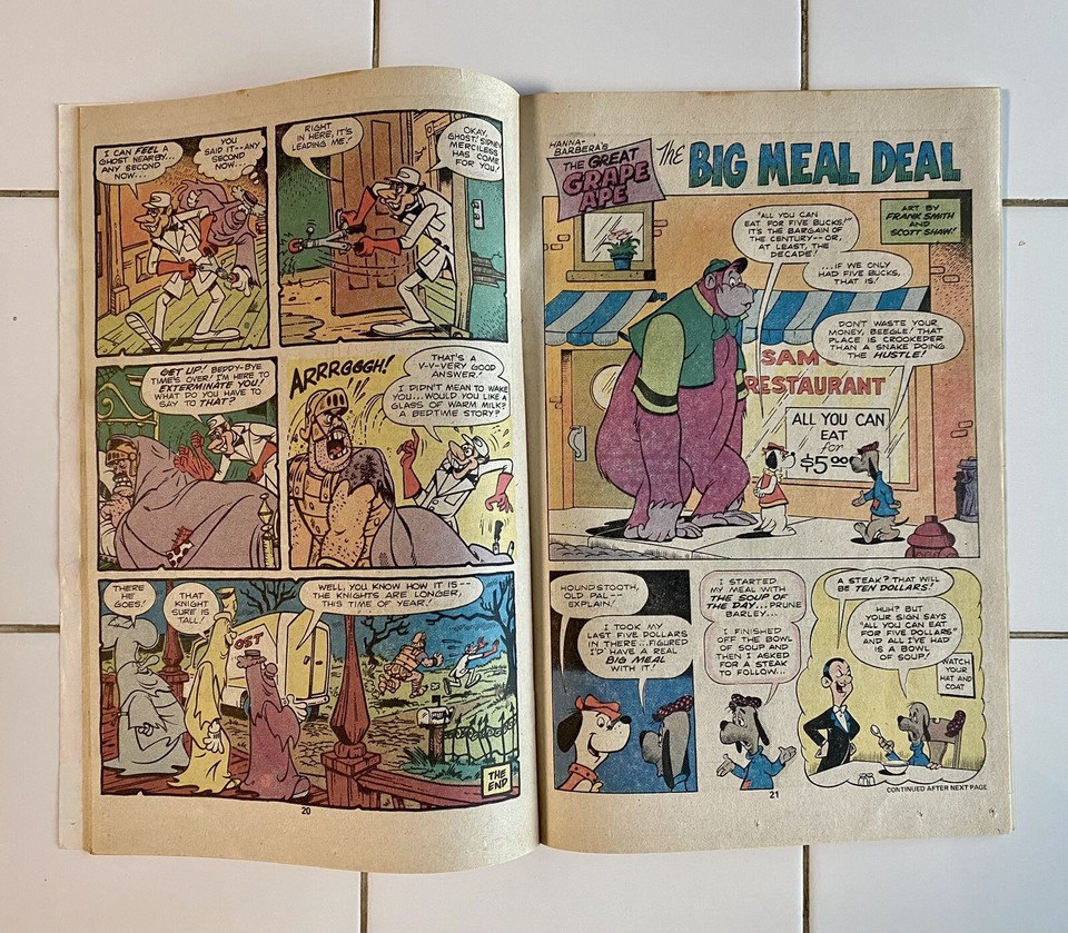 TV STARS The Fantastic World Of HANNA BARBERA #1 1978 Marvel Comics ...