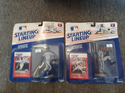 Starting Line Up Lot Darryl Strawberry Dwight Gooden 1988 New York Mets ...