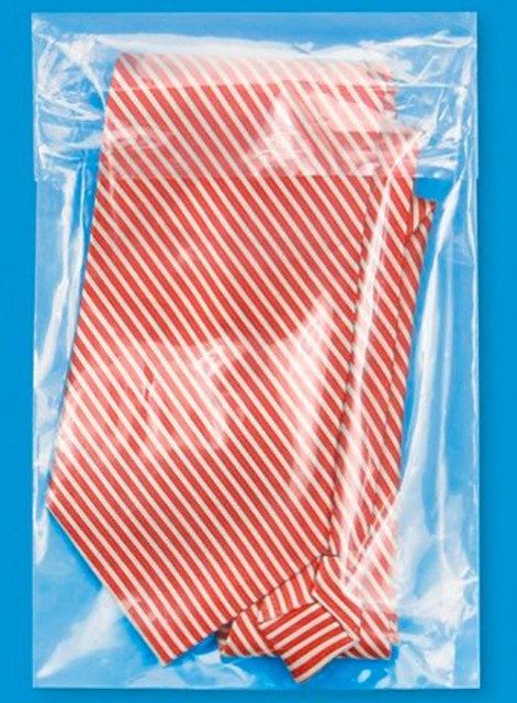 100 Clear 6 X 9 Flap Lock Top Poly Bags Plastic Necktie Uline 2 Mil for ...