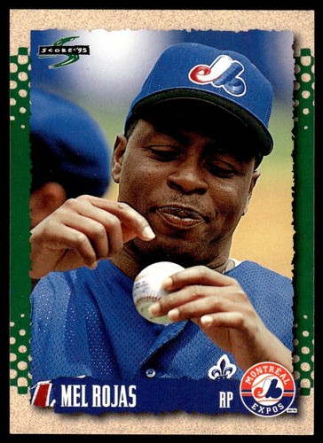 1995 Score Baseball Card Mel Rojas Montreal Expos #488 | eBay