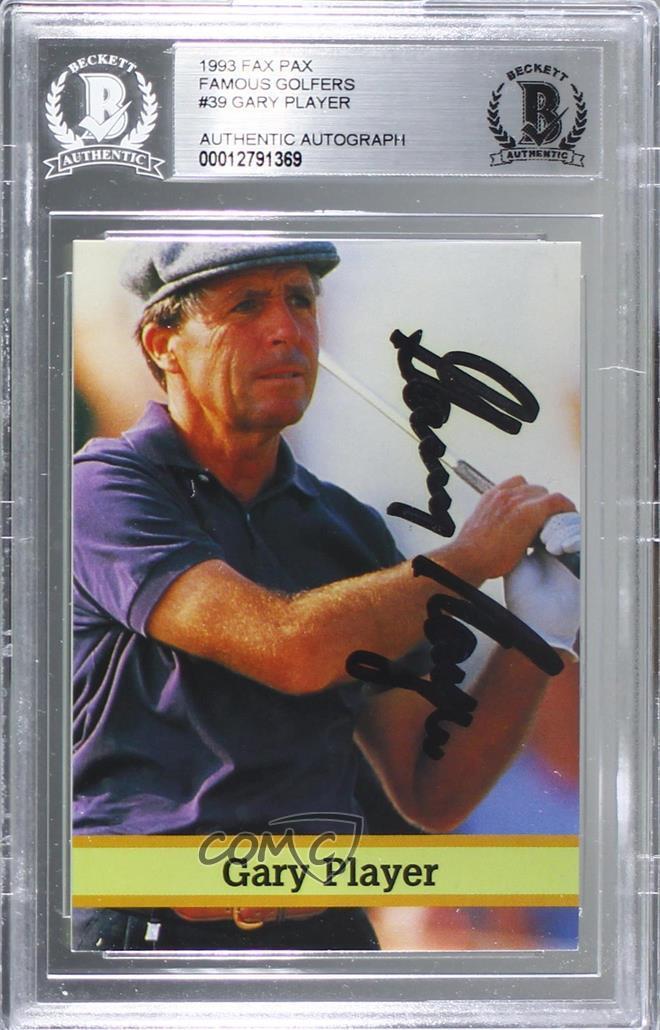 Gary Player Autographed Memorabilia | Signed Photo, Jersey ...