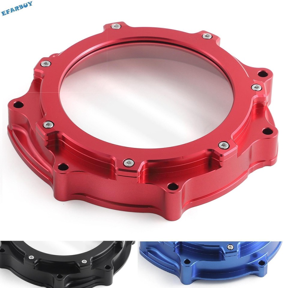 Black Billet Clutch Cover Clear Window for Yamaha YFZ450R YFZ 450R YFZ ...