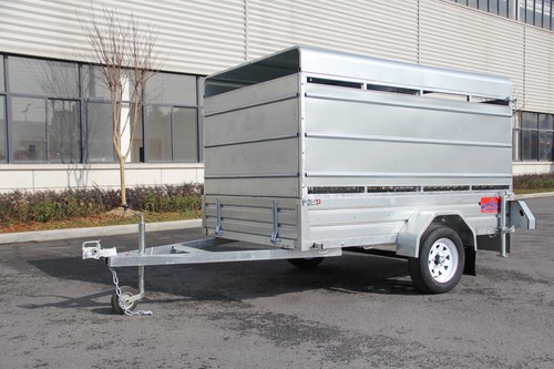 New Apache Livestock Trailer Unbraked 8x5 Mini Livestock Pig Sheep Goat ...