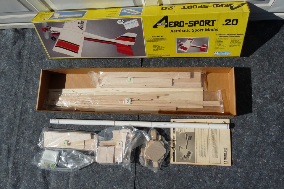 Midwest Aero-Sport .20 RC Aerobatic Sport Model | eBay