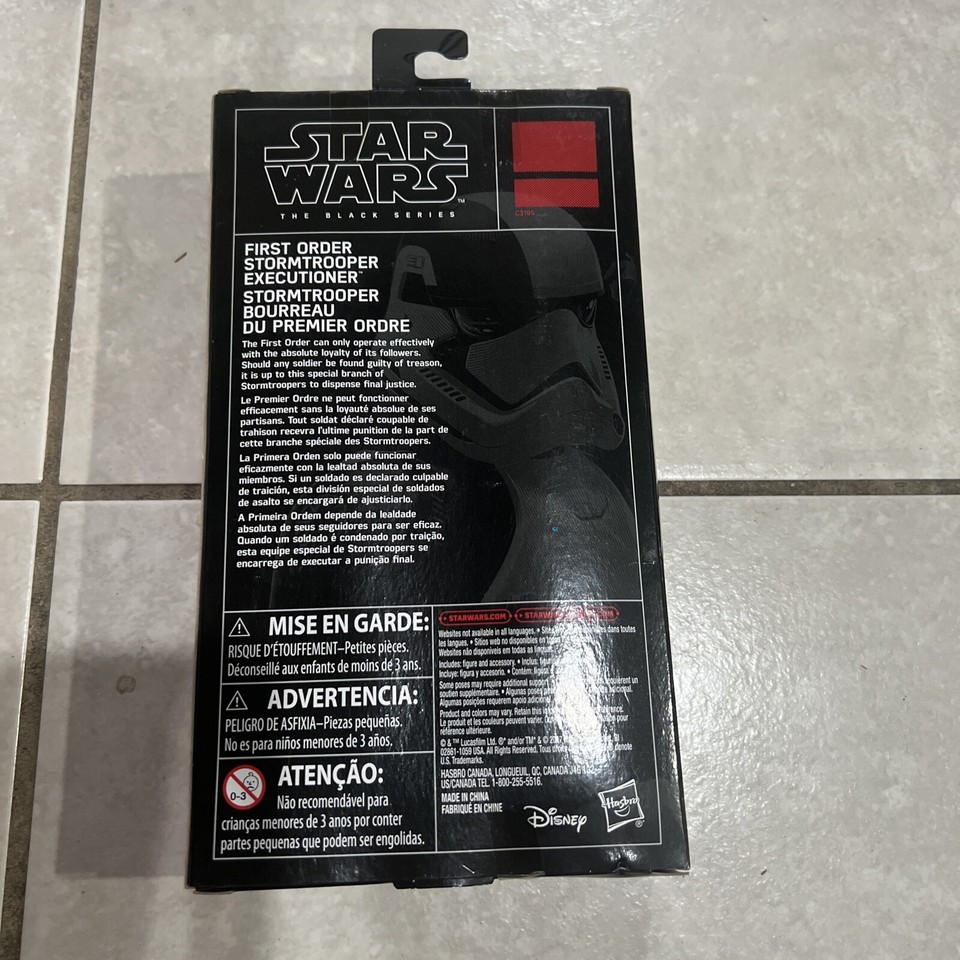 Star Wars The Last Jedi First Order Stormtrooper Executioner Action ...
