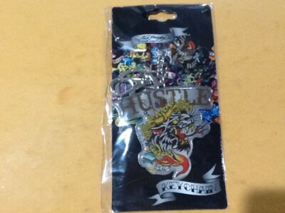 Ed Hardy Christian Audigier Key Chain Hustle Keychain 3E Designs FREE ...